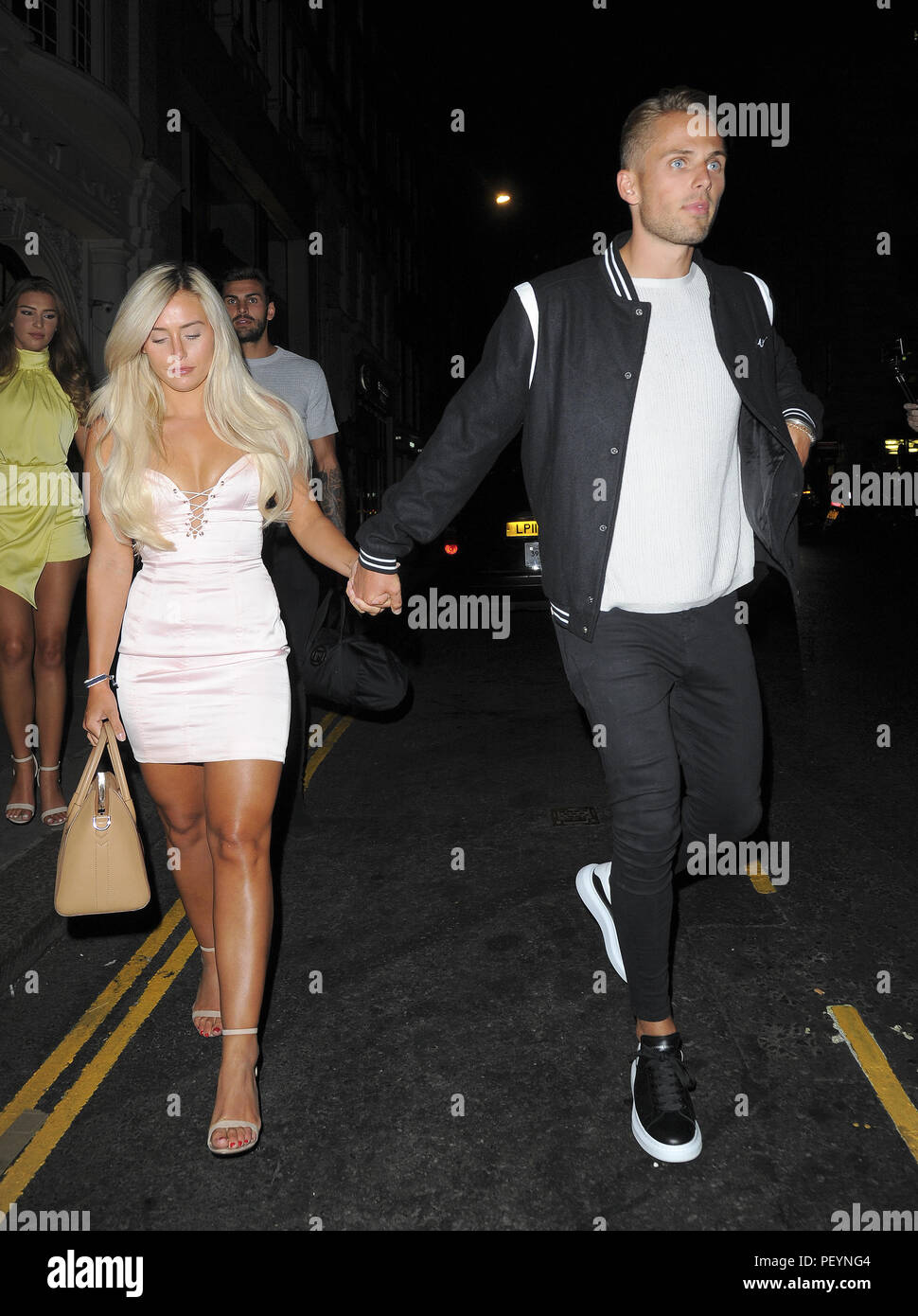 Love Island Contestants at Nobu Berkeley Mayfair Featuring: Ellie Brown ...