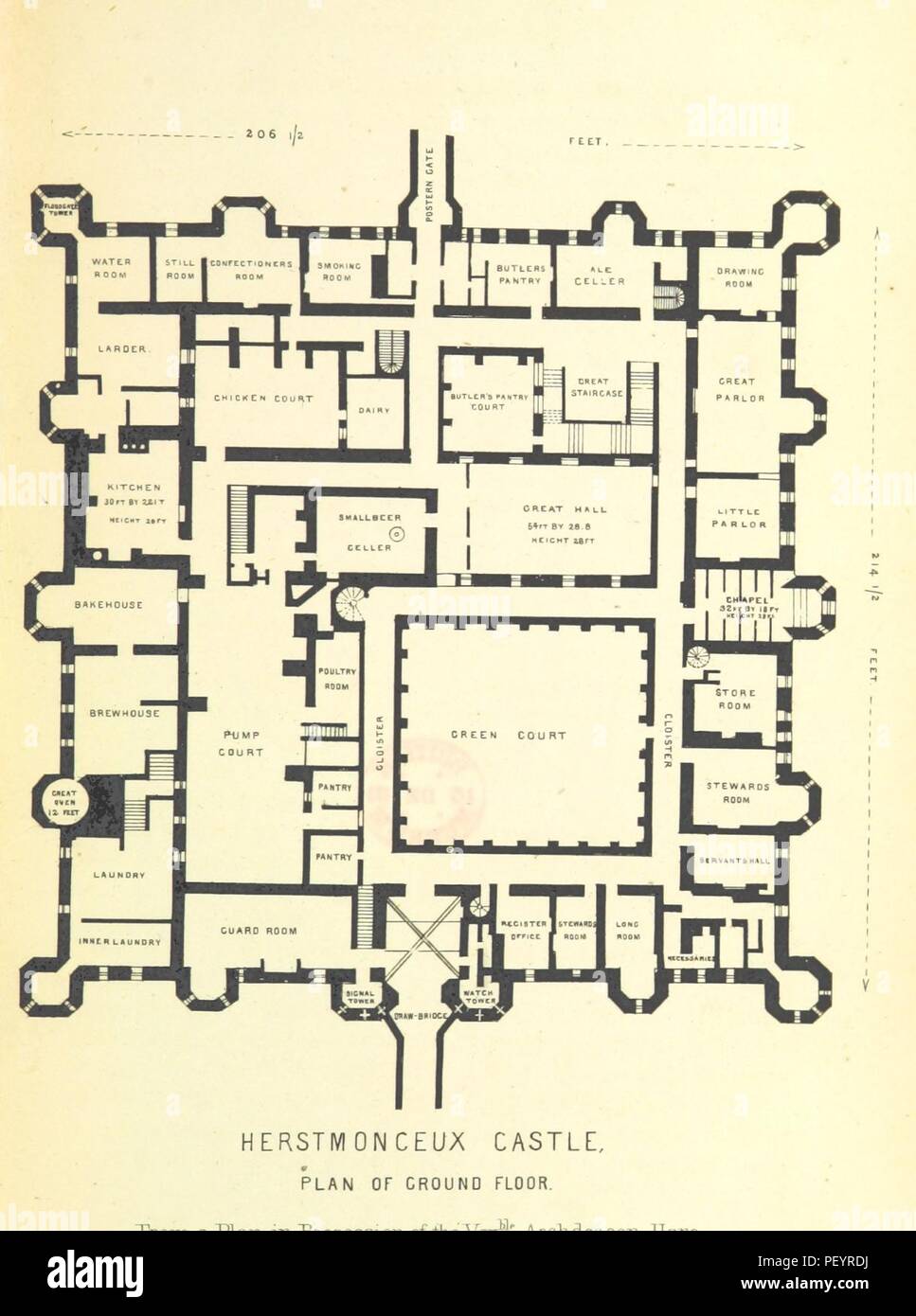 Fantasy Castle Floor Plan