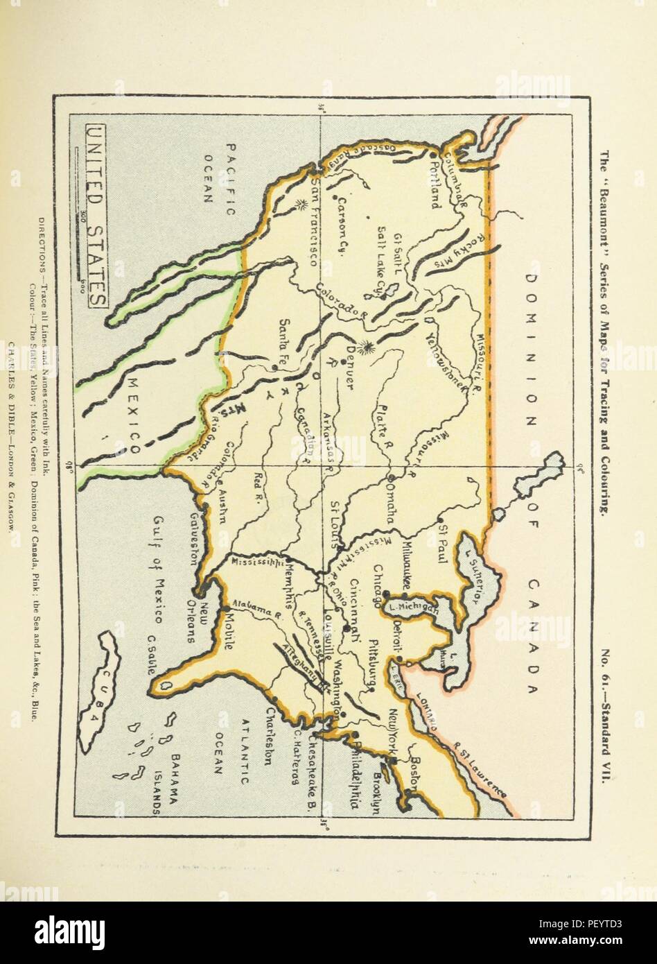 Image from page 81 of 'How to draw and colour a Map being a guide to ...