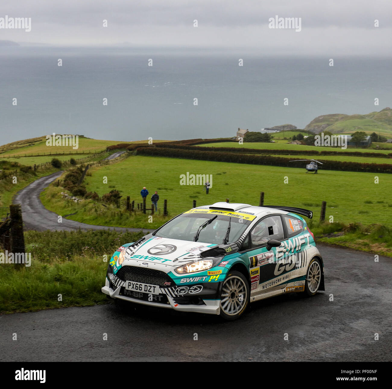 County Antrim, Northern Ireland. 17th Aug, 2018. John Mulholland Motors ...