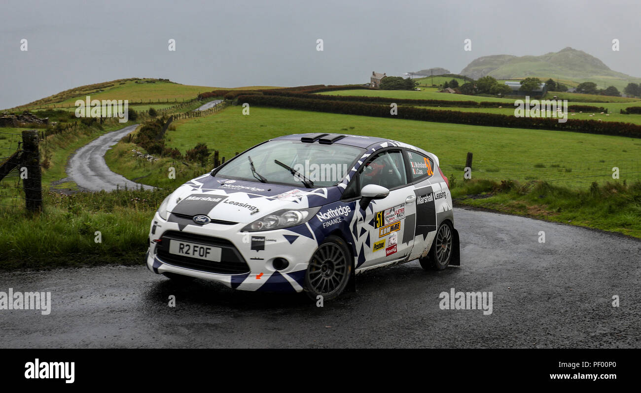 County Antrim, Northern Ireland. 17th Aug, 2018. John Mulholland Motors ...