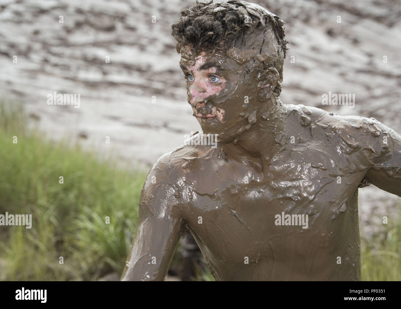 Wolfville, Nova Scotia, Canada. 17th Aug, 2018. Members of the Rugby ...
