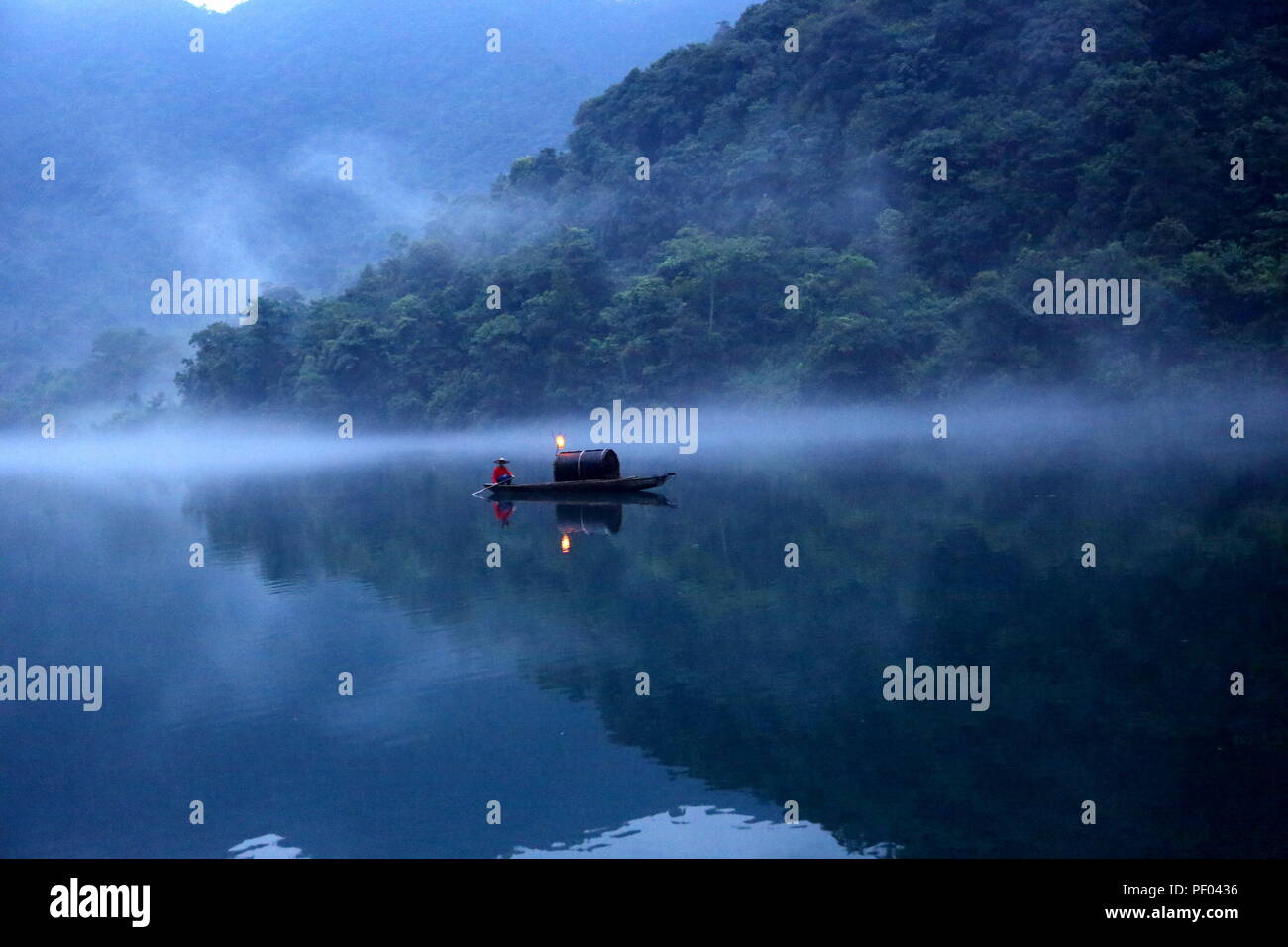 Zixing, hunan, China, 18th Aug 2018 Known as the "one lake in the world ...