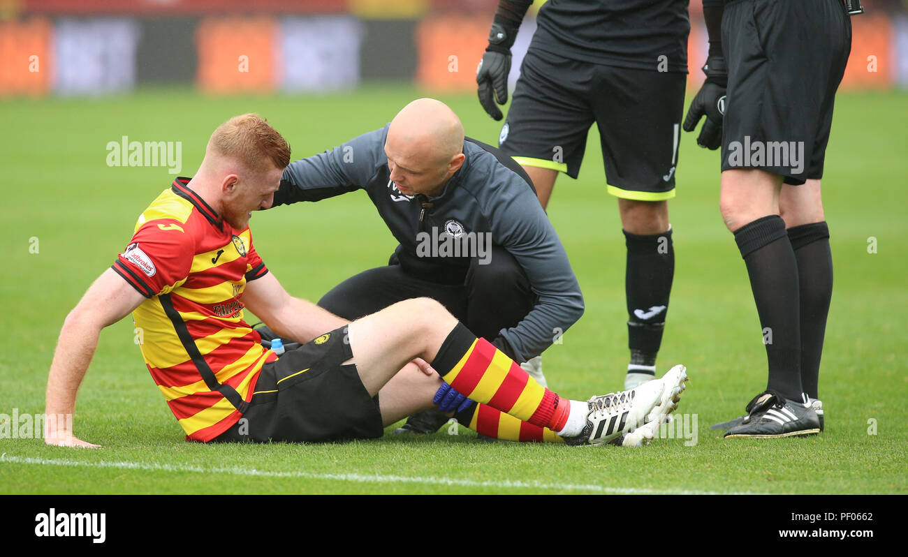 Firhill Stadium, Glasgow, UK. 18th Aug, 2018. Scottish League Cup ...