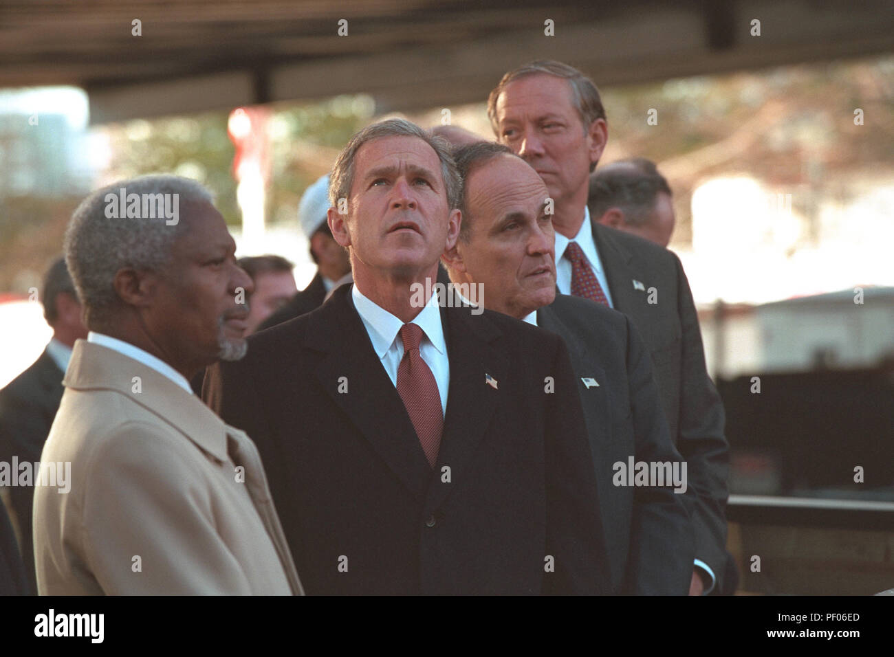 George bush united nations 2002 hi-res stock photography and images - Alamy