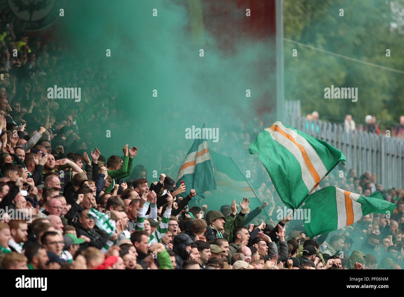 Partick thistle stadium fans hi-res stock photography and images - Alamy