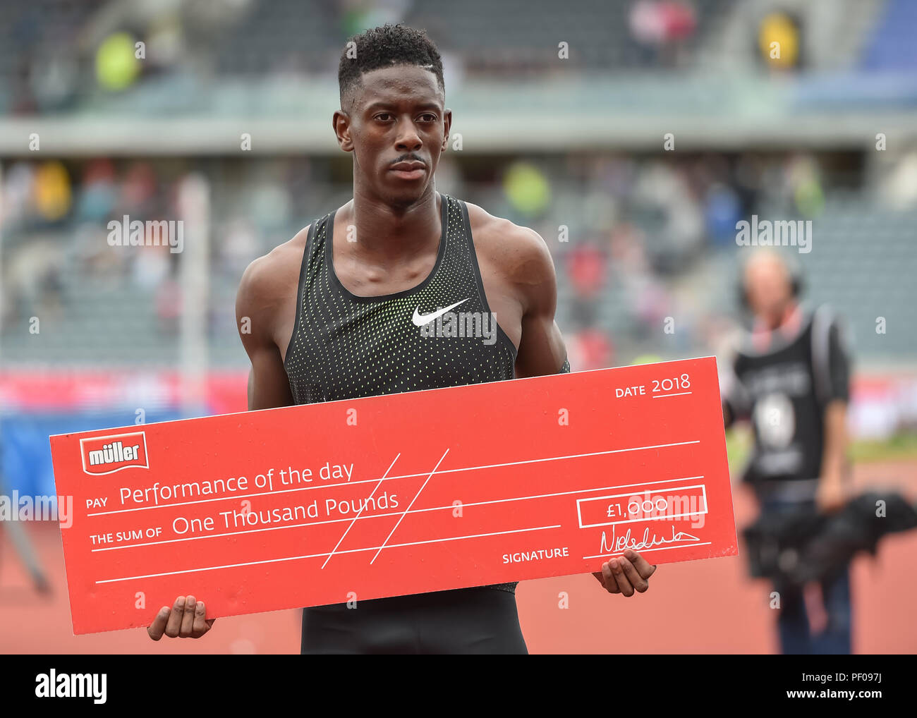 Day one muller anniversary games queen elizabeth stadium hi-res stock ...