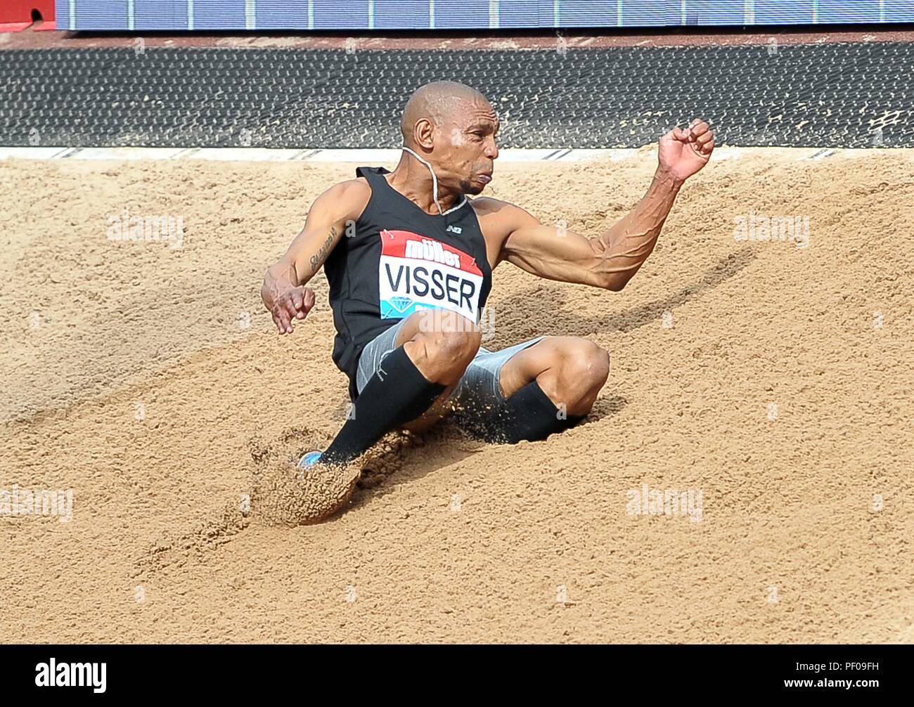 Long jump visser hi-res stock photography and images - Alamy