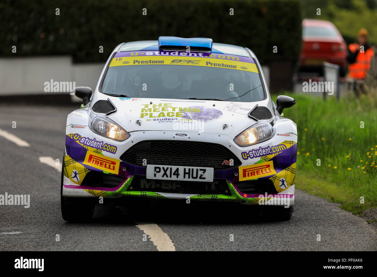 County Antrim, Northern Ireland. 18th Aug, 2018. John Mulholland Motors ...