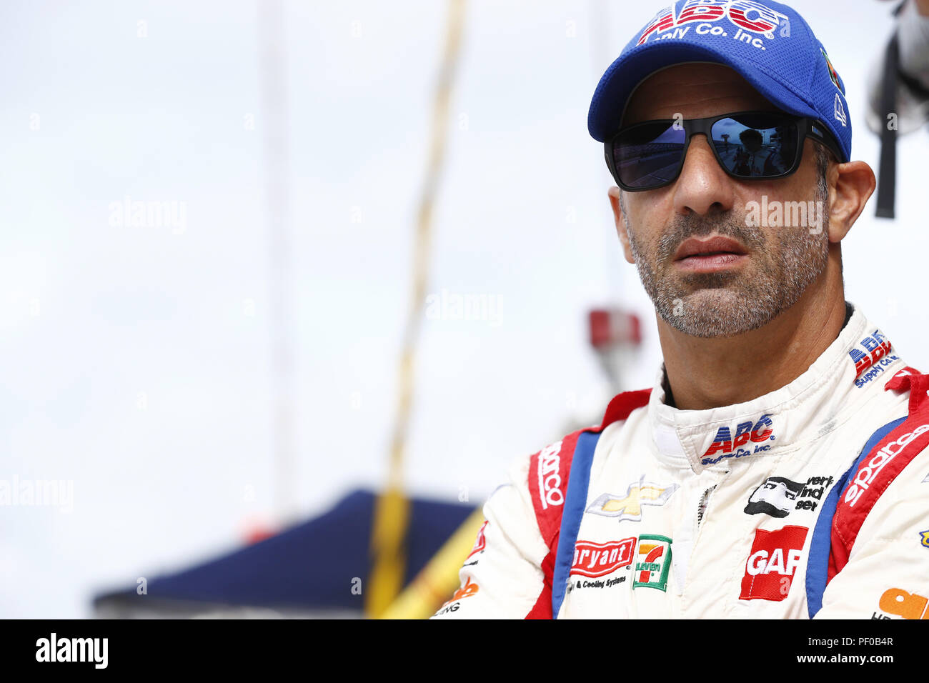 Long Pond, Pennsylvania, United Stated. 18th Aug, 2018. TONY KANAAN (14 ...