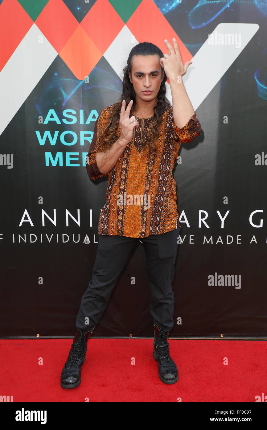 Westminister, California, USA. 17th August, 2018. Actor/model Matt ...