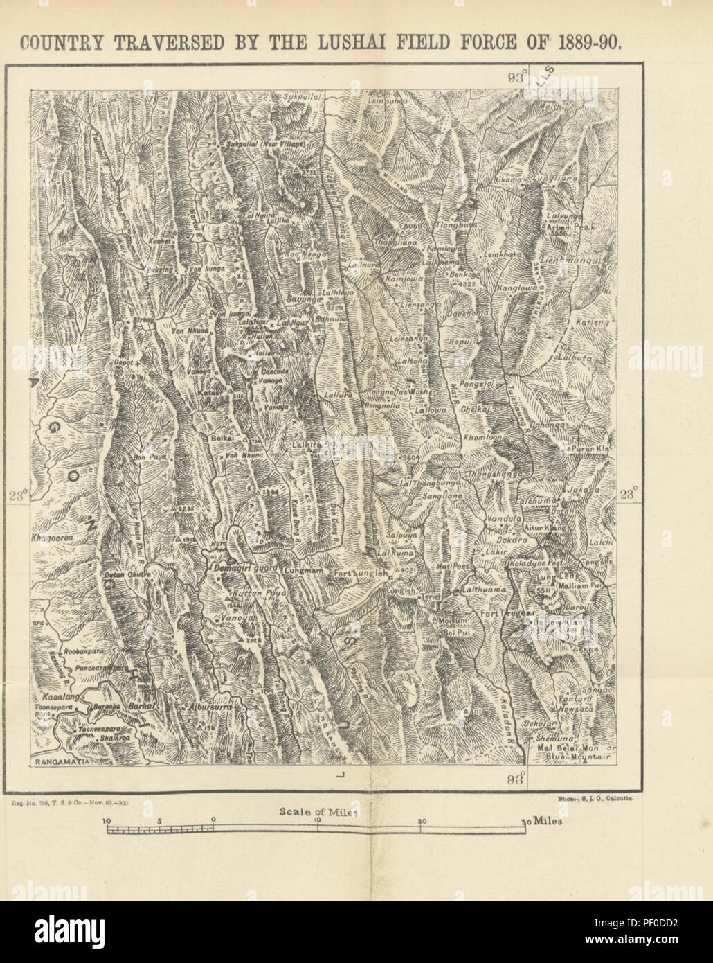 Image from page 215 of 'Chin-Lushai Land ... With maps and ...