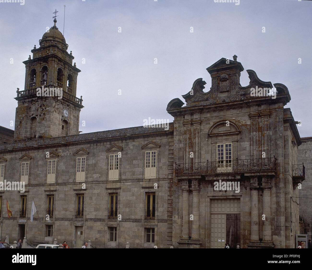 FACHADA DEL MONASTERIO DE SAN SALVADOR CONVERTIDO EN AYUNTAMIENTO DE ...