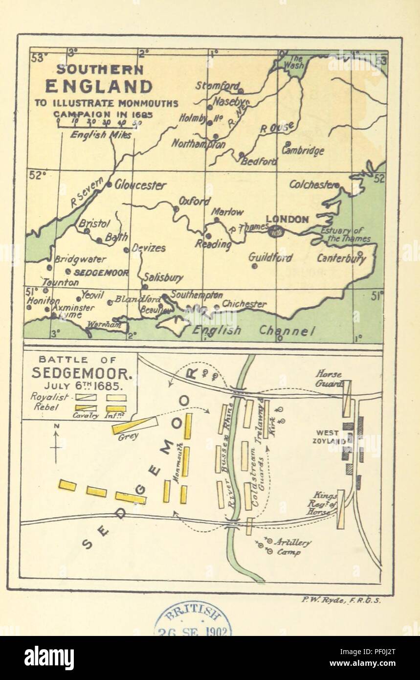 Image from page 428 of 'England under Stuart Rule, etc' Stock Photo - Alamy
