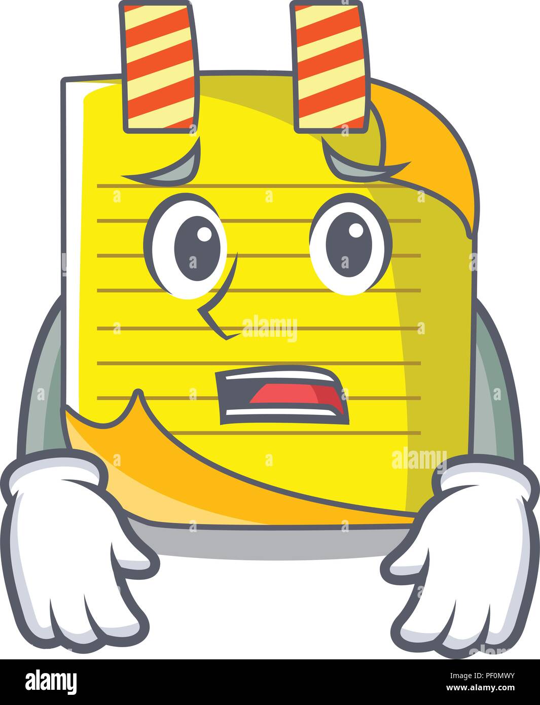 Nervous notebook Stock Vector Images - Alamy