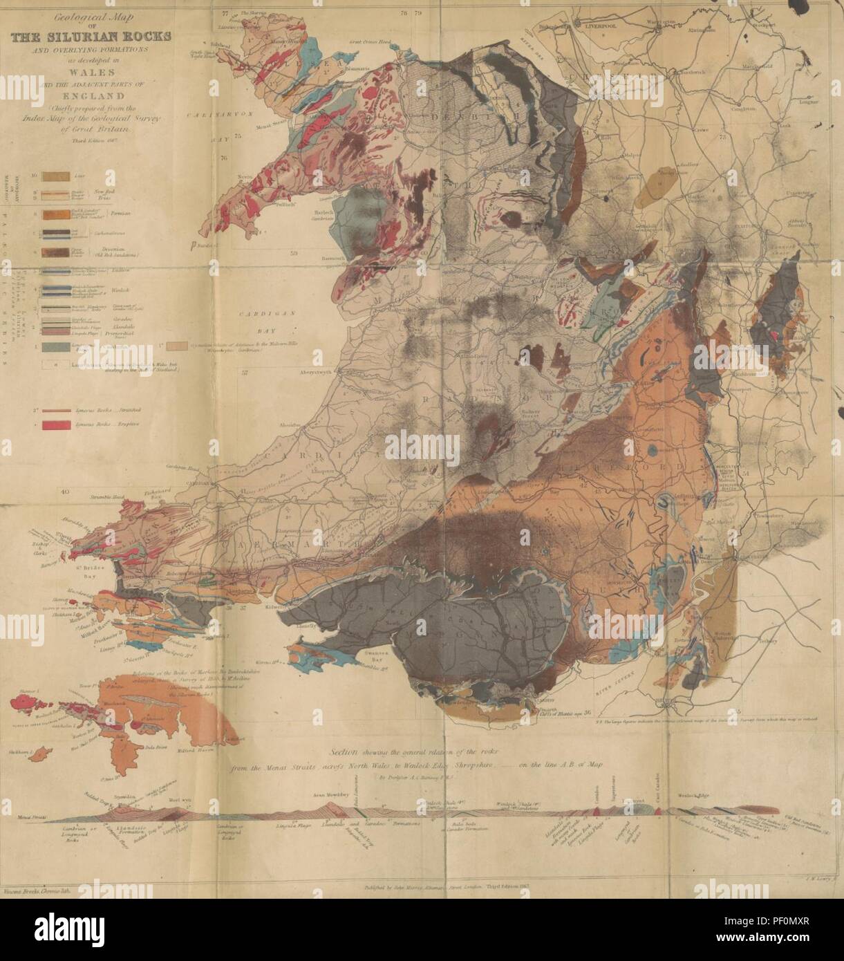 Image from page 729 of '[Siluria. The history of the oldest known rocks ...