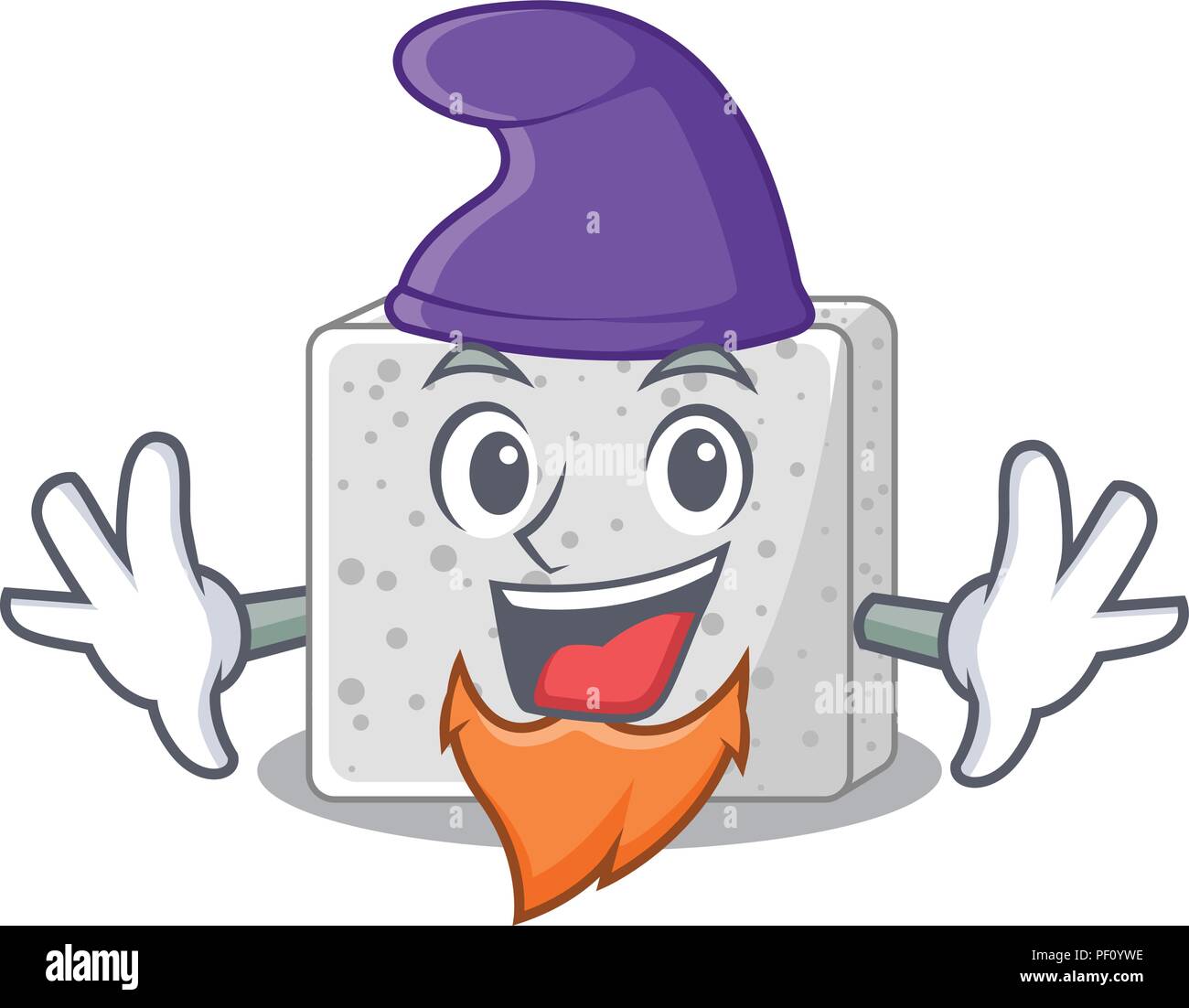 Elf feta cheese character cartoon Stock Vector Image & Art - Alamy