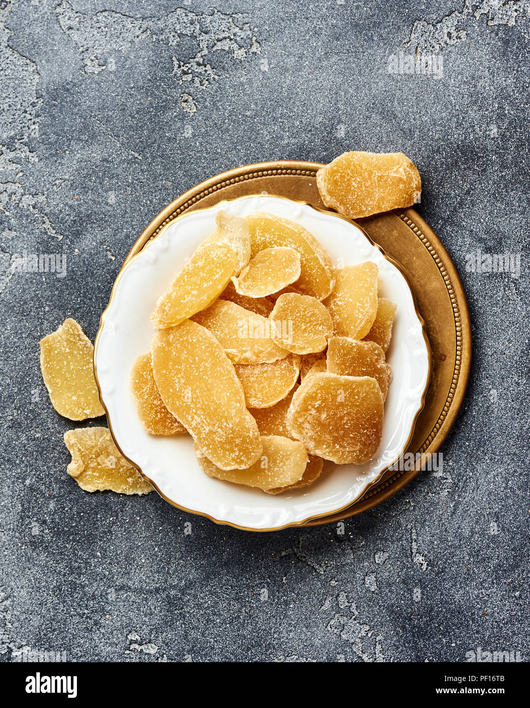 Crystallized ginger sweet hi-res stock photography and images - Alamy