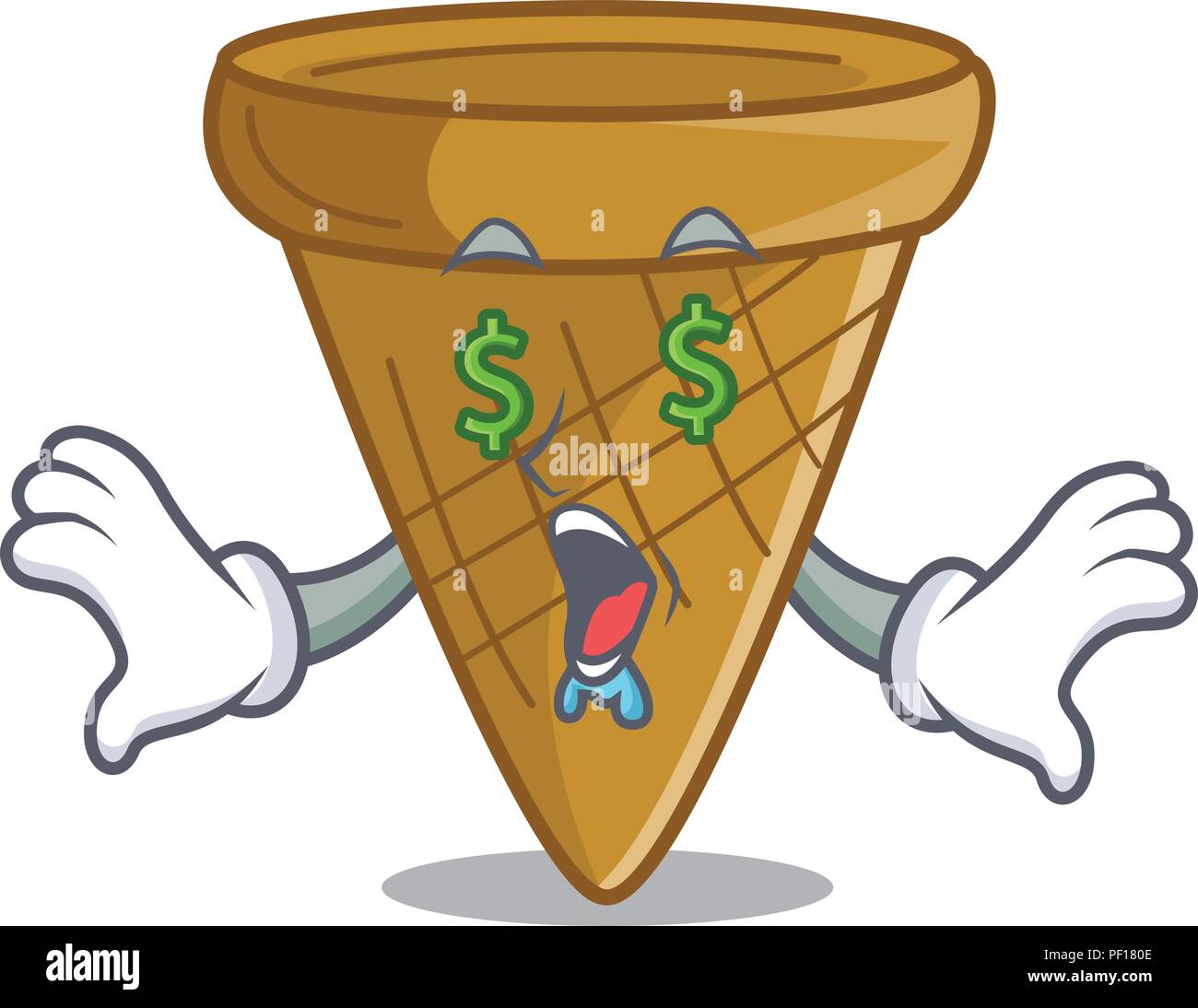 Cone bill Stock Vector Images - Alamy