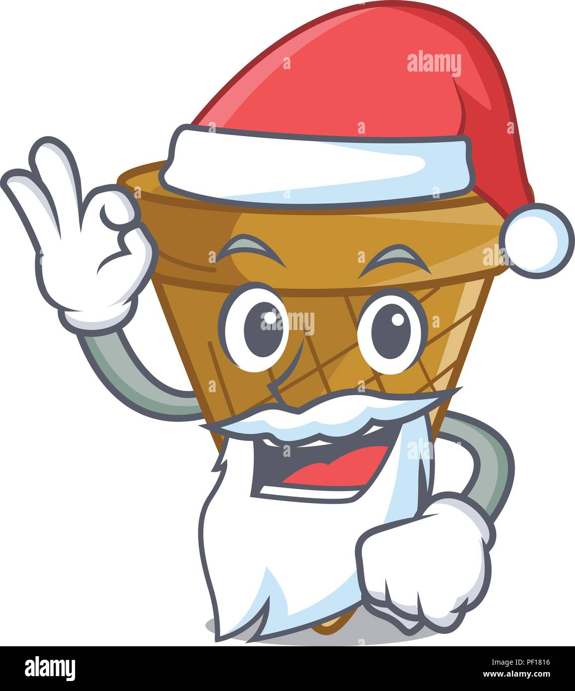Wafer santa Stock Vector Images - Alamy