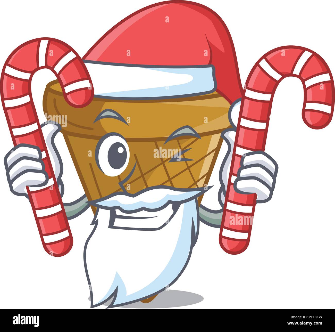 Wafer santa Stock Vector Images - Alamy