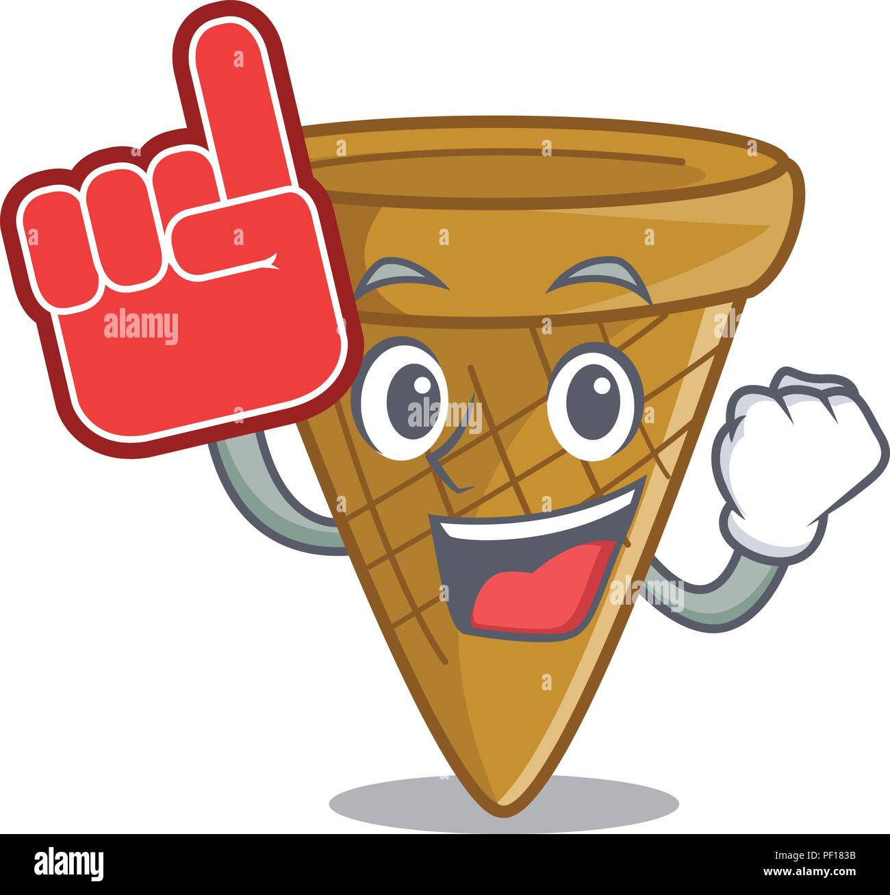 Crispy cornet Stock Vector Images - Alamy