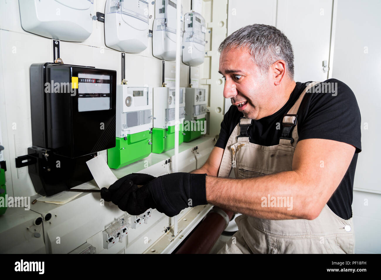 Electric Meter Box High Resolution Stock Photography and Images - Alamy