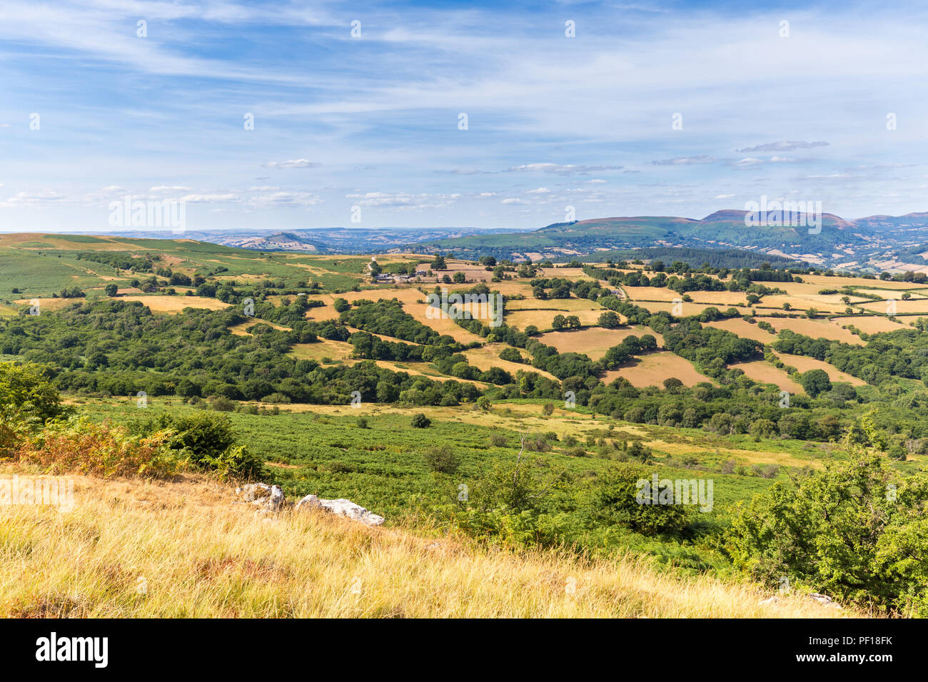Breacon beacons panorama hi-res stock photography and images - Alamy