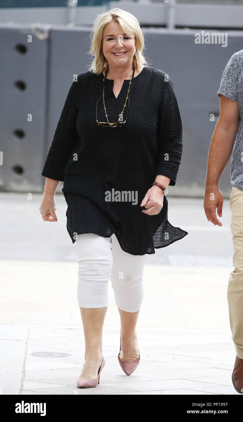 Fern Britton outside ITV Studios Featuring: Fern Britton Where: London ...