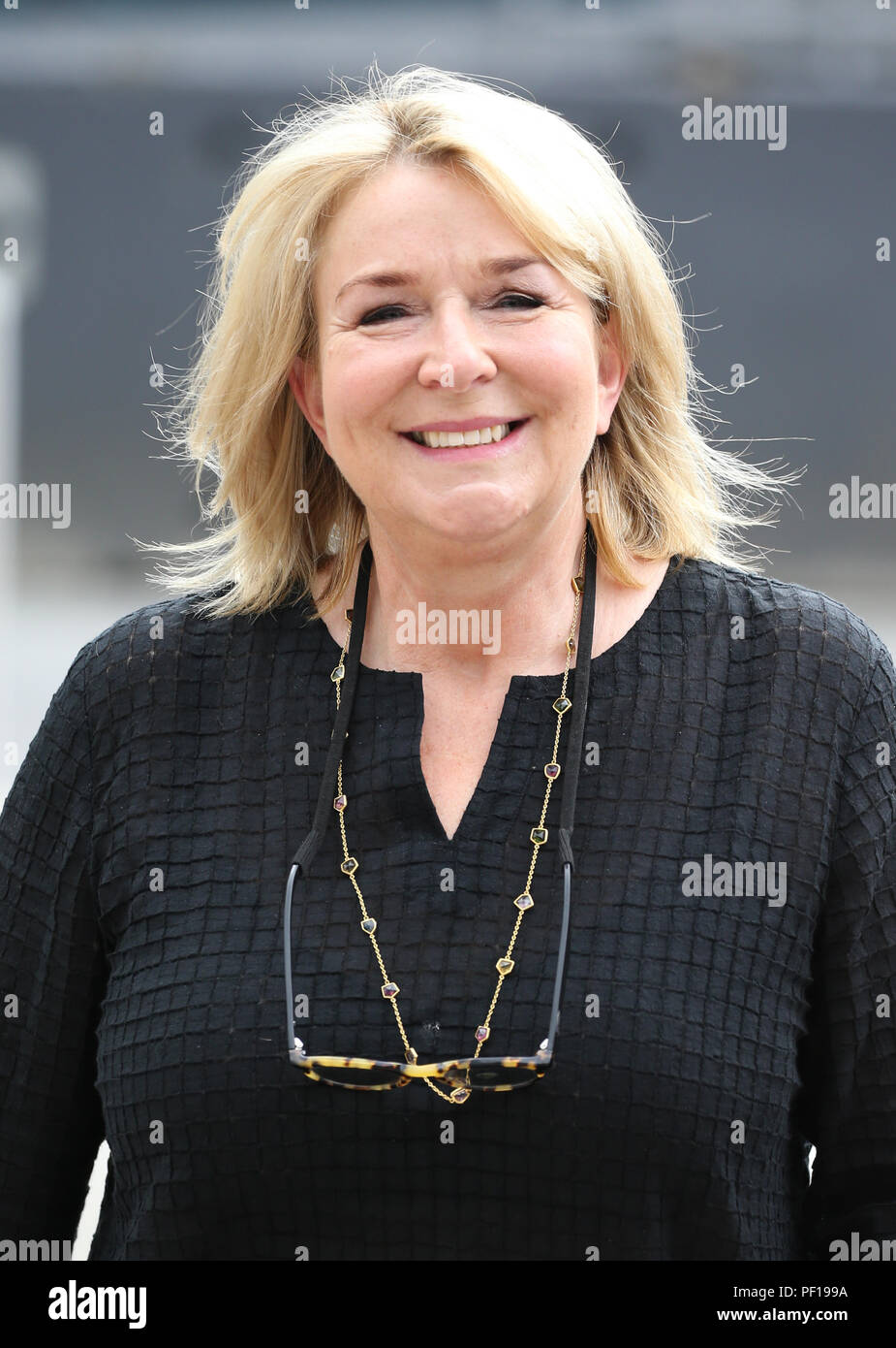 Fern Britton outside ITV Studios Featuring: Fern Britton Where: London ...
