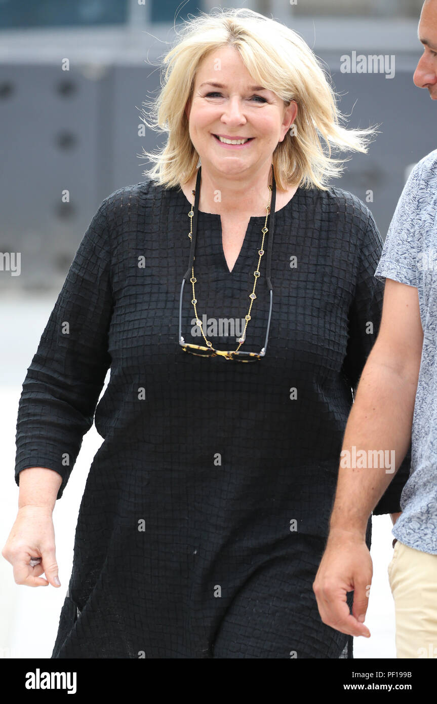 Fern Britton outside ITV Studios Featuring: Fern Britton Where: London ...
