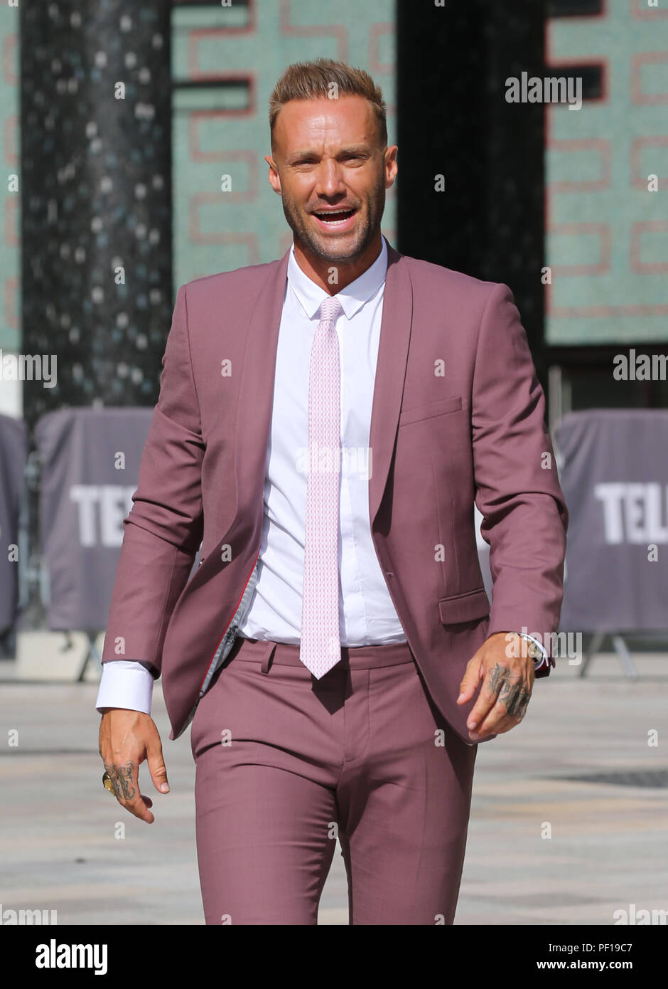 Calum Best outside ITV Studios Featuring: Calum Best Where: London ...