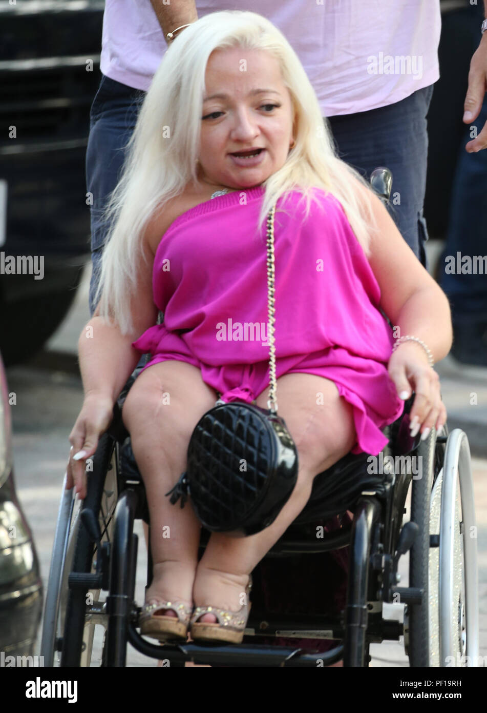 Samantha Renke outside ITV Studios Featuring: Samantha Renke Where ...