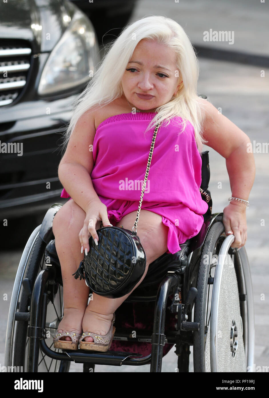 Samantha Renke outside ITV Studios Featuring: Samantha Renke Where ...