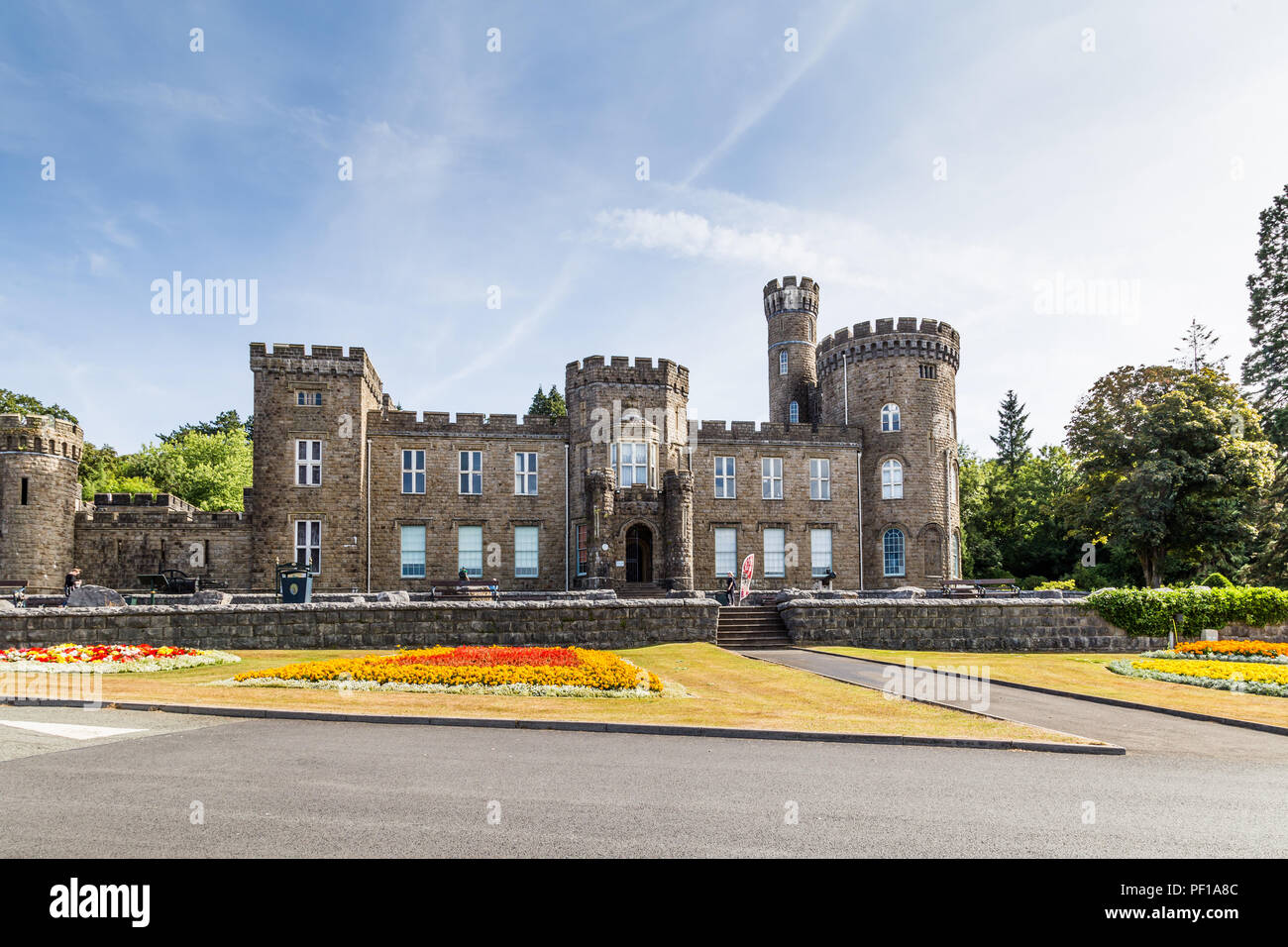 Cyfarthfa castle and park hi-res stock photography and images - Alamy