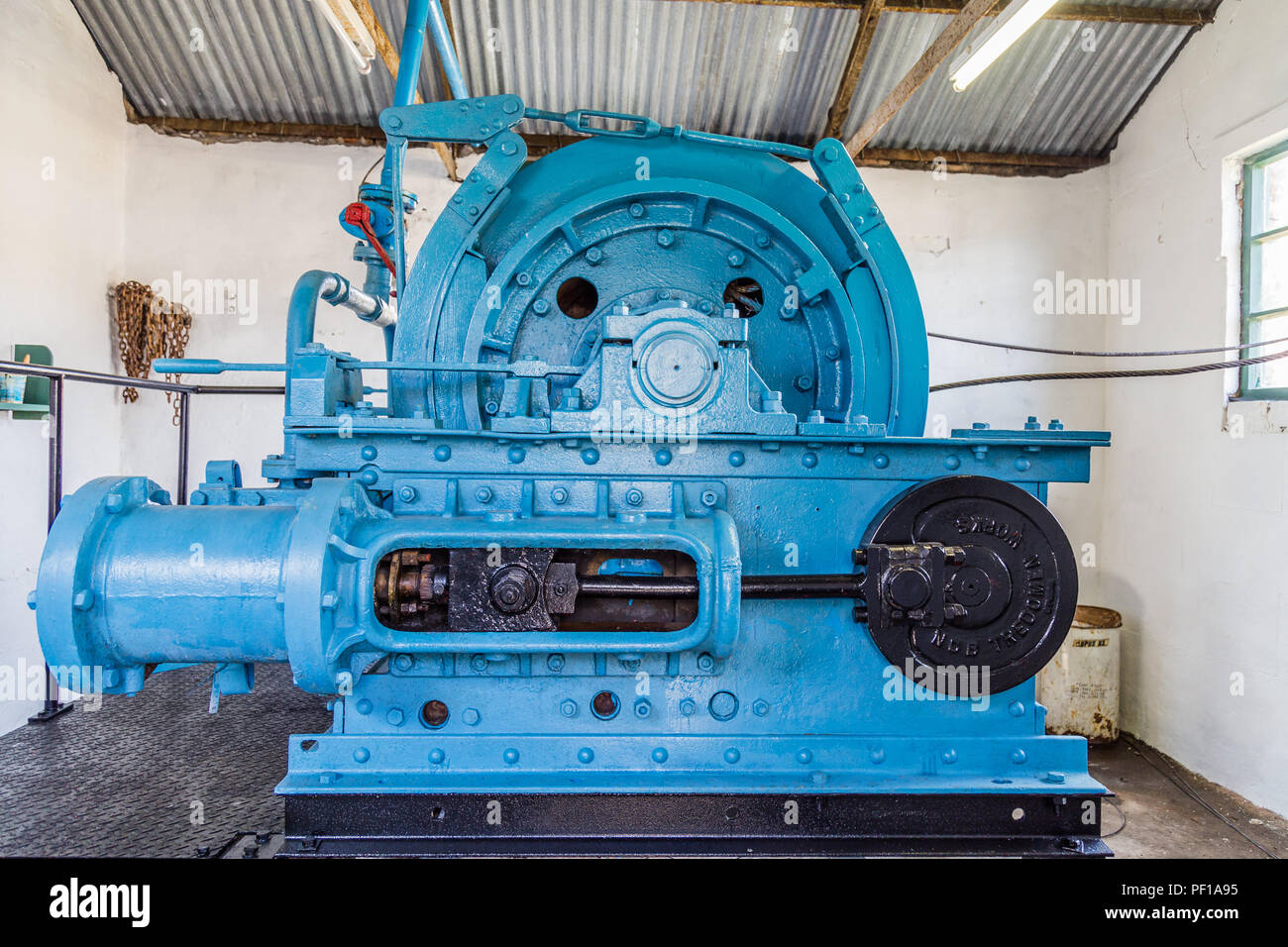 Big Pit Industrial site in Wales, UK Stock Photo - Alamy