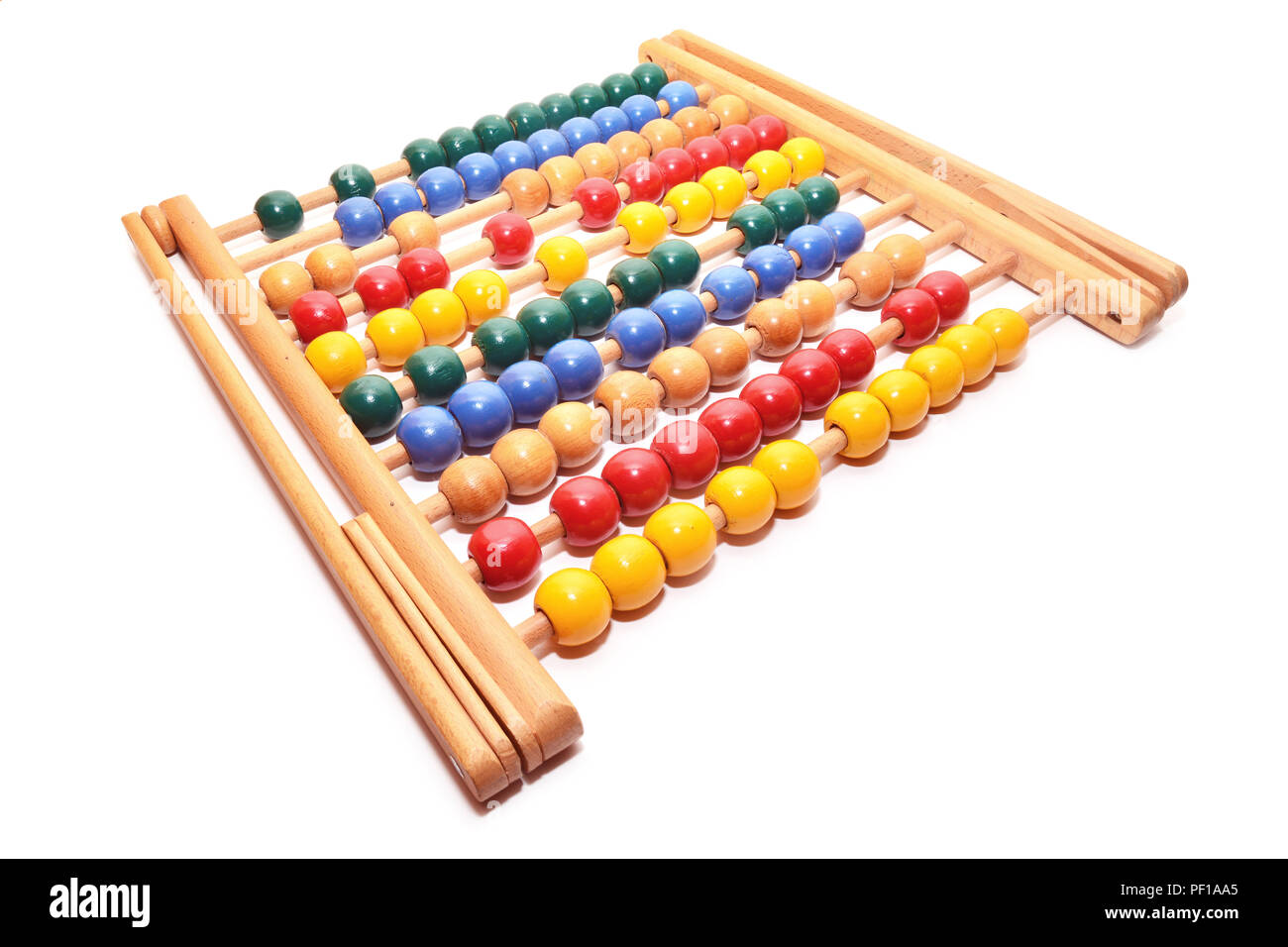 abacus isolated on white Stock Photo - Alamy