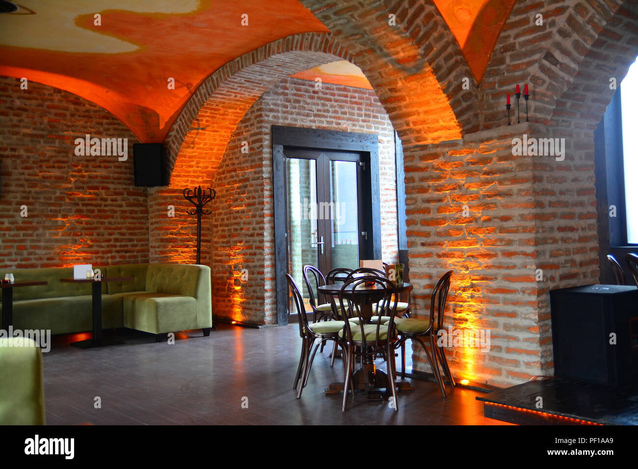 interior of a pub bar Stock Photo - Alamy