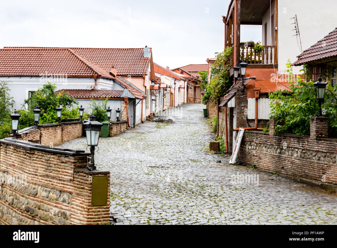 Sighnaghi georgia houses hi-res stock photography and images - Alamy