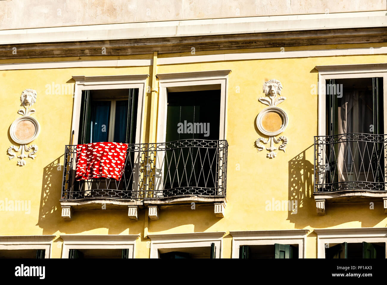Old fashioned traditional windows in Venice, Italy Stock Photo - Alamy