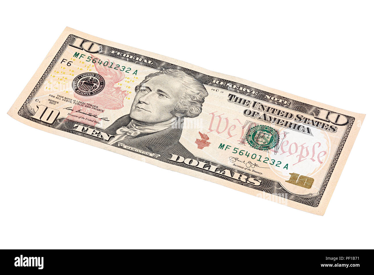 Dollars bill Cut Out Stock Images & Pictures - Alamy