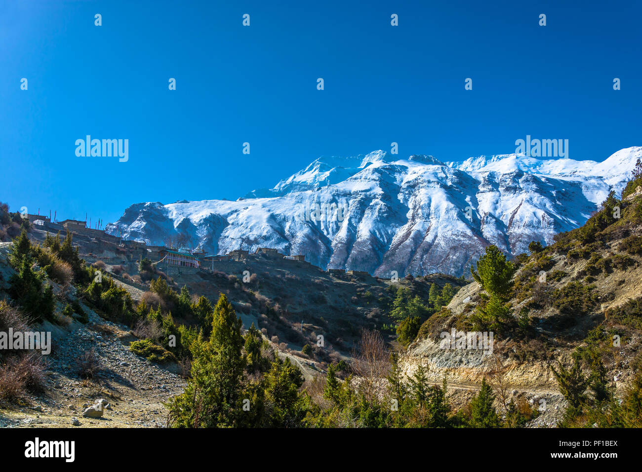 Beautiful mountain village hi-res stock photography and images - Alamy