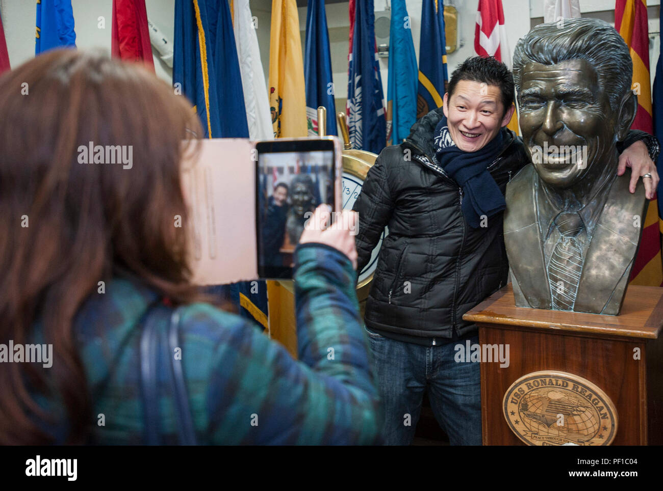 160223-N-NF288-036 YOKOSUKA, Japan (Feb. 23, 2016) A member of the ...