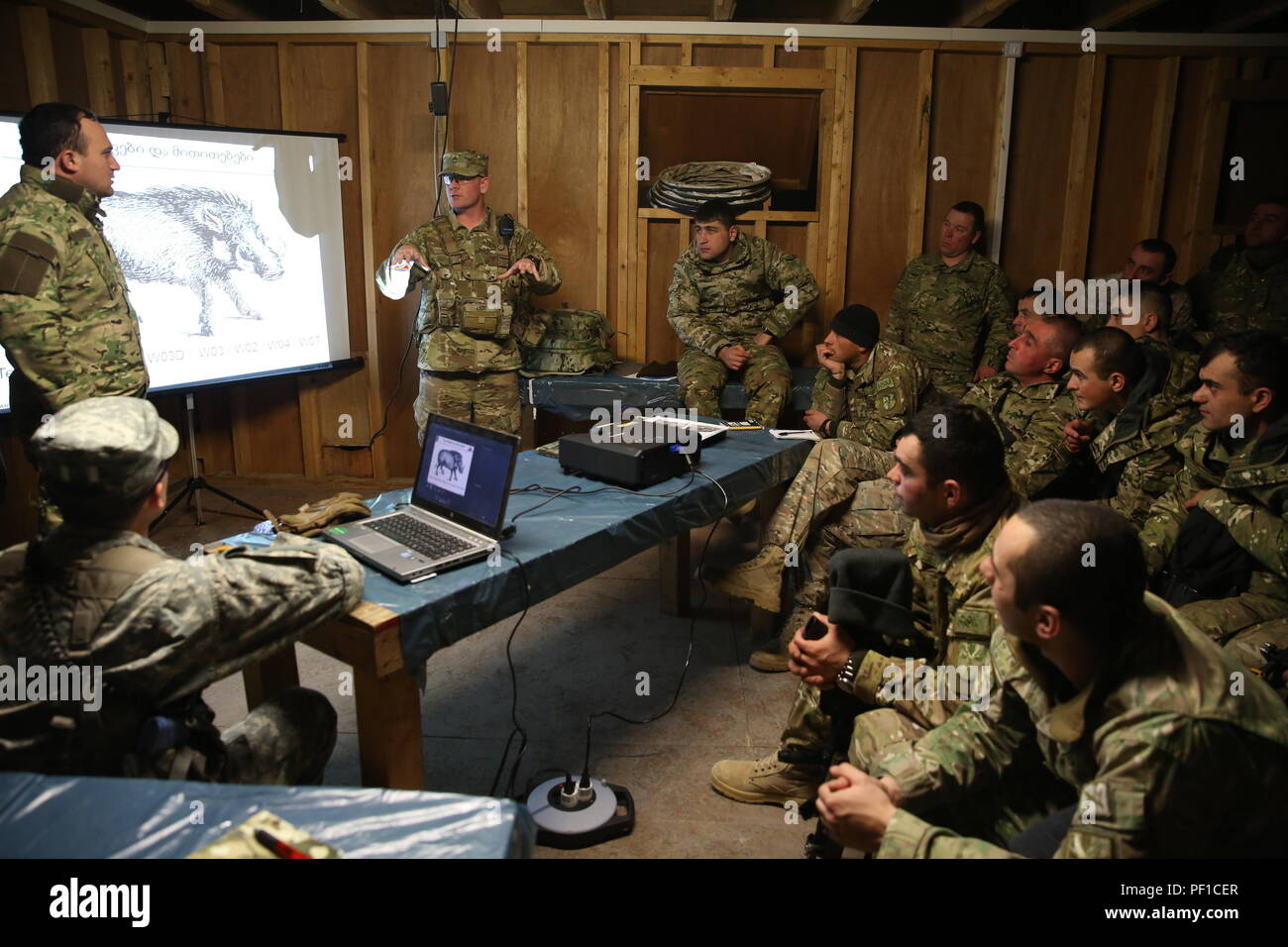 U.S. Army Sgt. 1st Class Christopher Lyon of Warhog Team, Joint ...