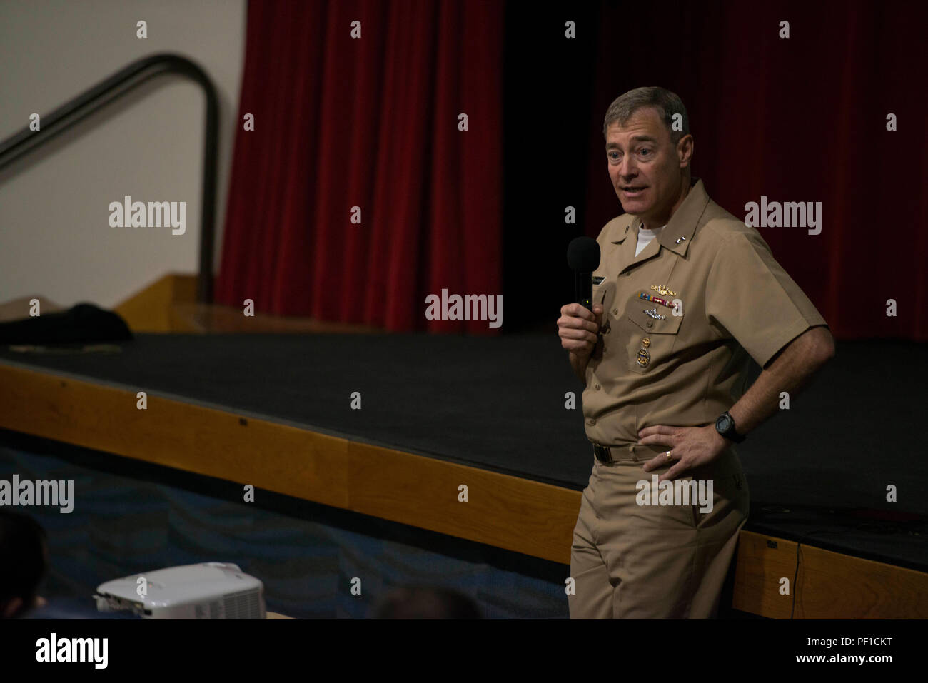 BANGOR, Wash. (Feb. 23, 2016) - Rear Adm. Frederick J. Roegge ...