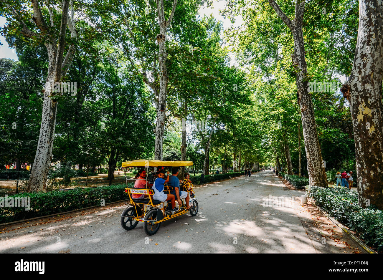 Seville maria luisa park bike hi-res stock photography and images - Alamy