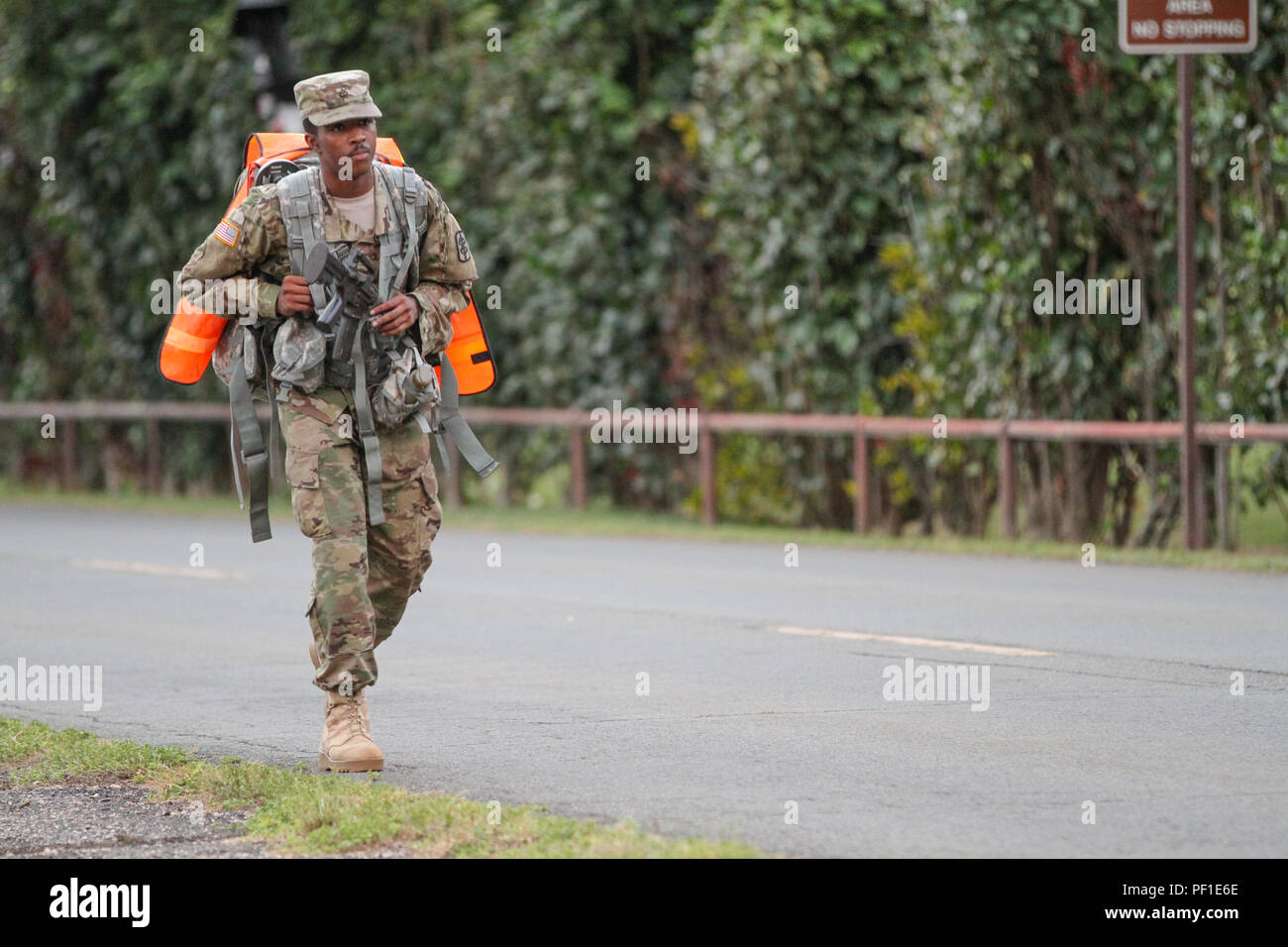 Pfc. Juwan Buckner, a human resource specialist with 18th Medical ...