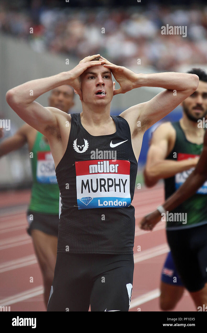 Clayton MURPHY of the USA in the mens 800 metres at the 2018 Muller ...