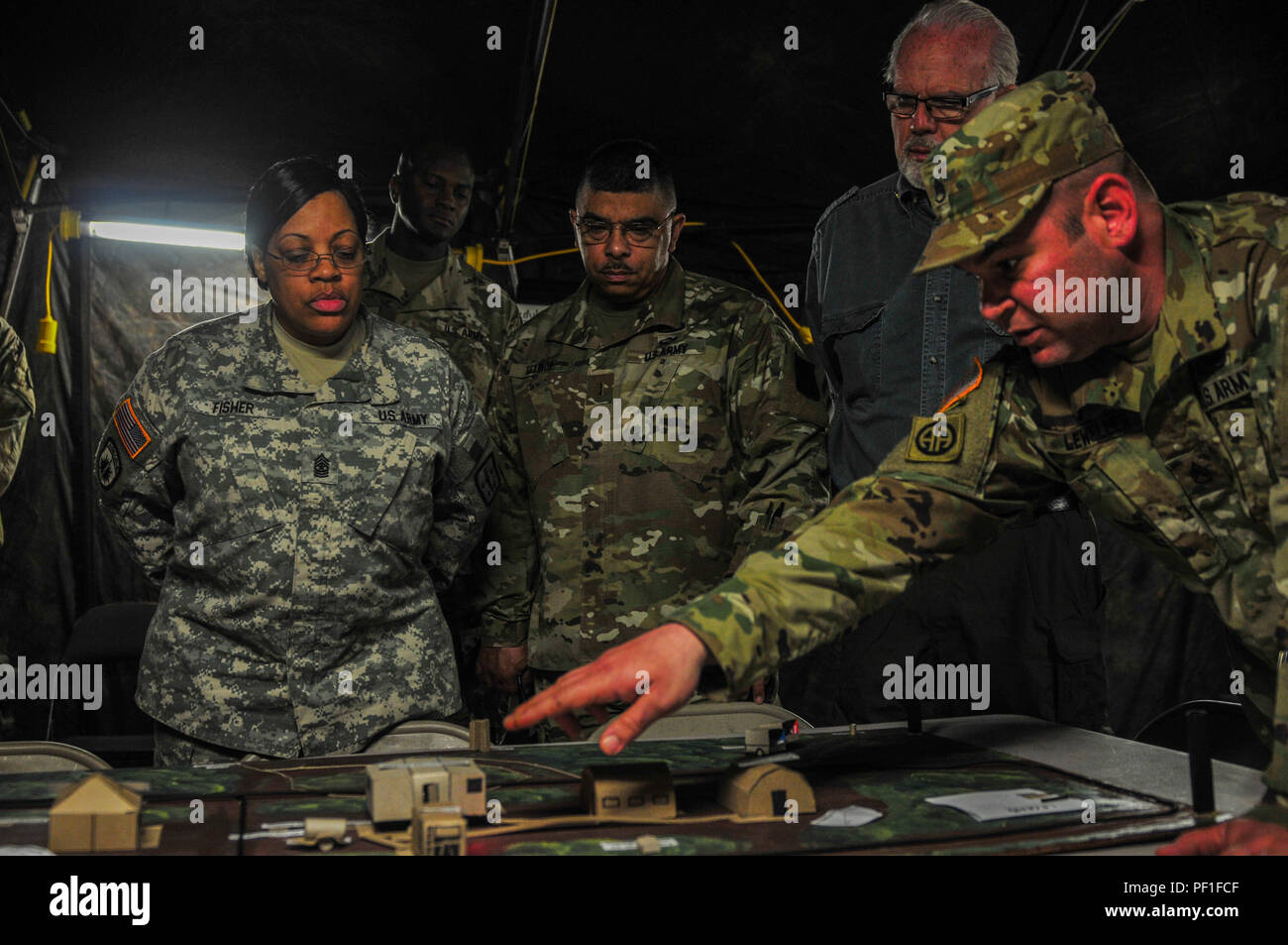 Staff Sgt. Derek Lewellen, the noncommissioned officer in charge of the ...
