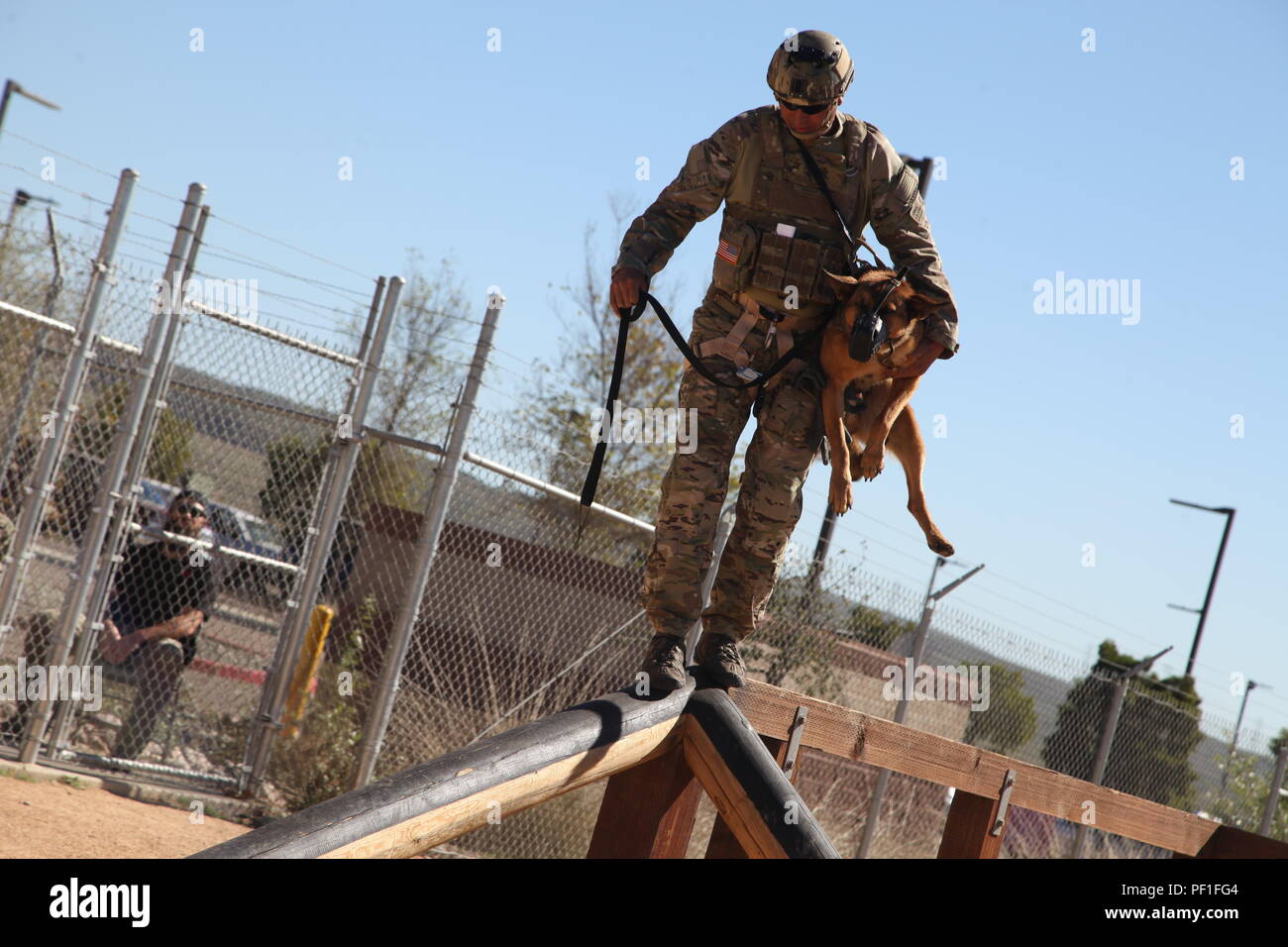 A U.S. Army Soldier trains alongside a Marine Corps Forces Special ...